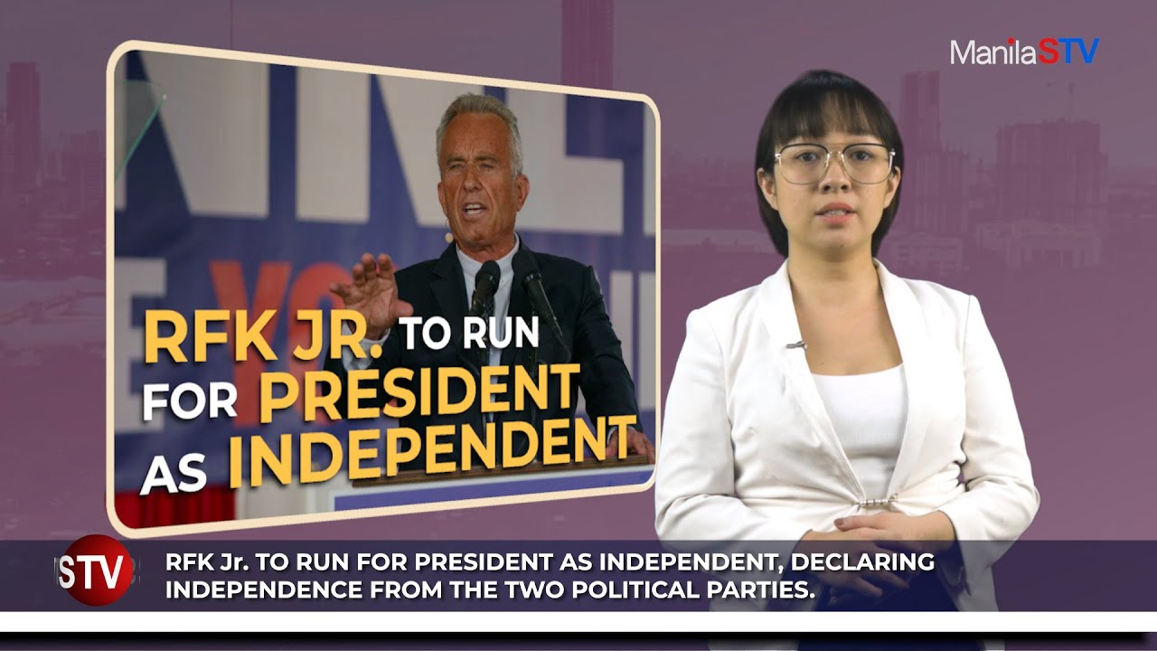 RFK Jr TO RUN FOR PRESIDENT AS INDEPENDENT, DECLARING INDEPENDENCE FROM ...