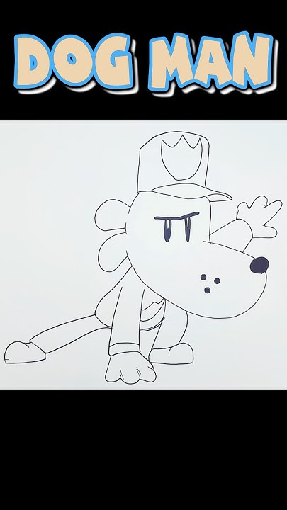 How To Draw Dog Man | DOG MAN MOVIE #drawing #dogman #dogmanmovie # ...