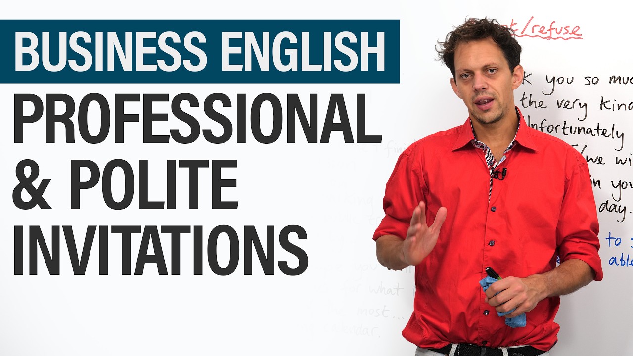 Professional English Communication: Invitations, Small Talk, and Thank ...