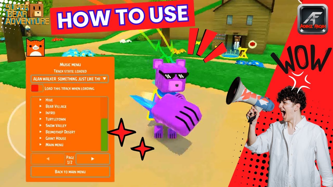 SBA MOD MENU HACK Super Bear Adventure - 1000% WORK - YouTube