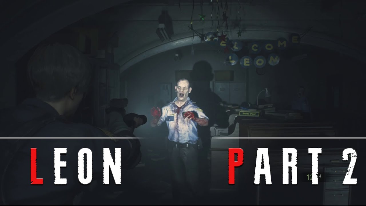 Resident Evil 2 Remake Walkthrough Gameplay PART 2 | Welcome Leon - YouTube
