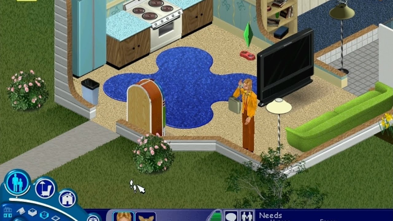 Let's Play The Sims #18: Dave makes a Call - YouTube