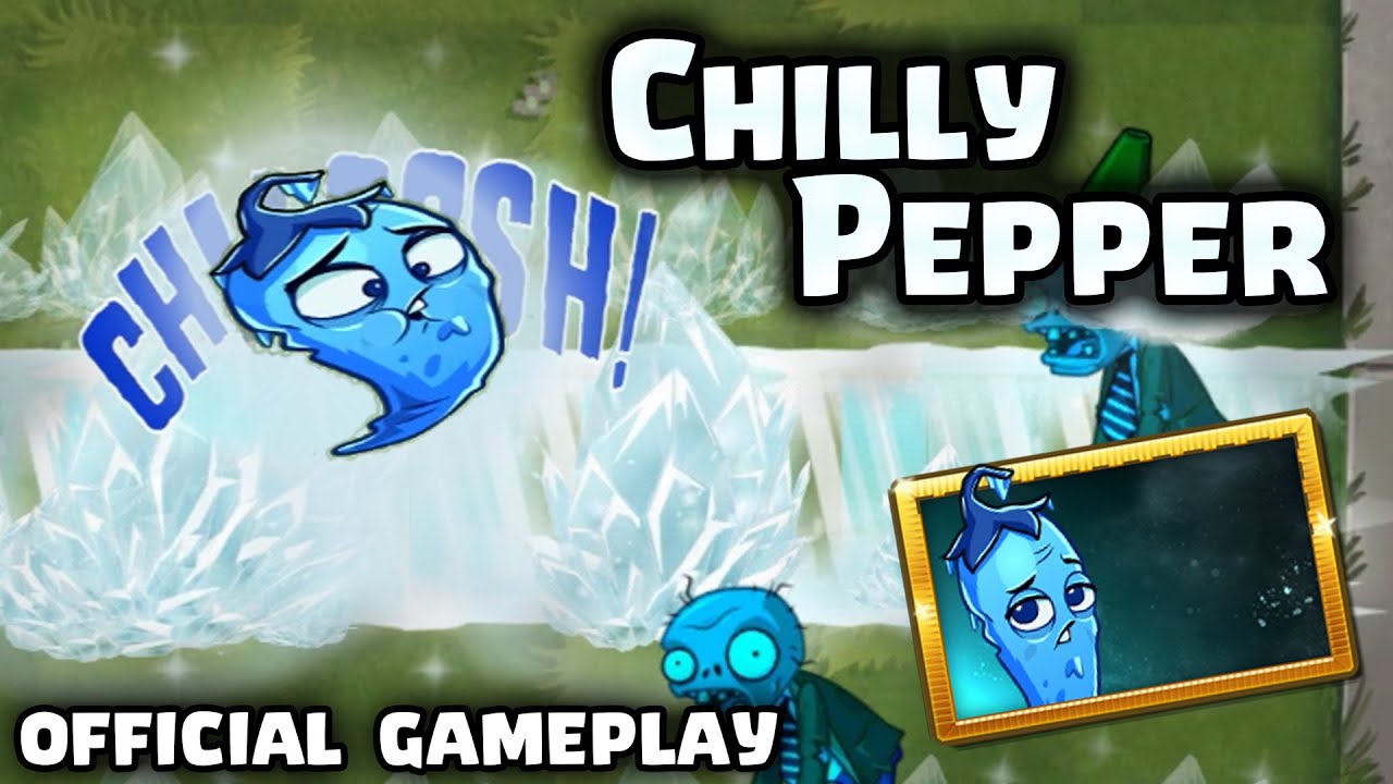 Chilly Pepper Official Gameplay | Plants vs Zombies 2 10.1.1 - YouTube