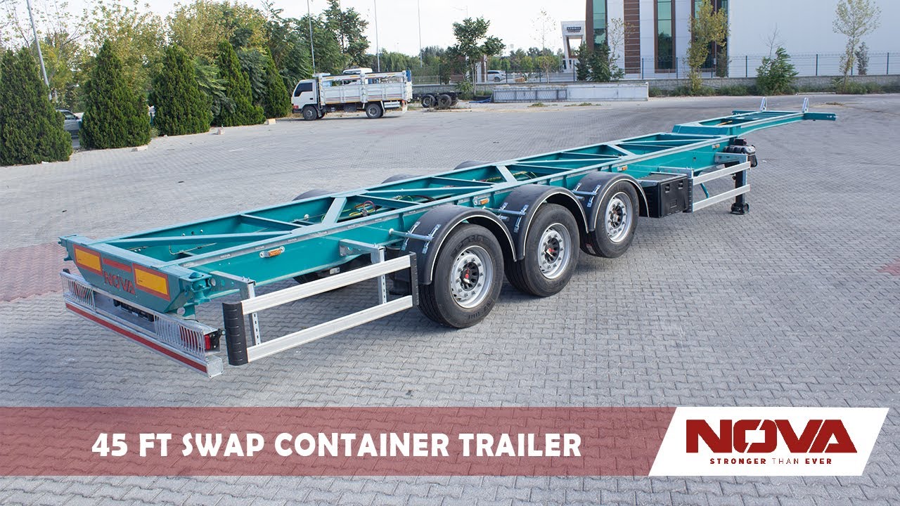 NOVA 45 FT SWAP CONTAINER TRAILER - YouTube