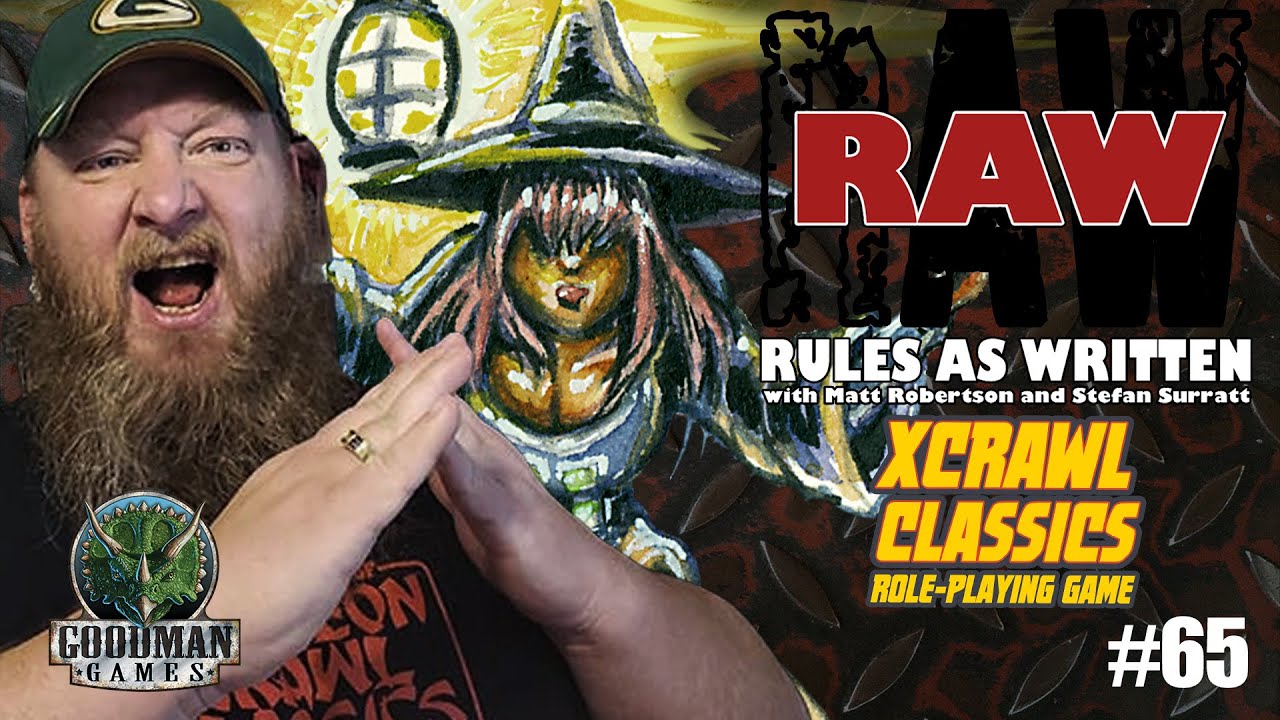 XCC RPG Scout, Crypt Raider, Dwarven Mechanic - Rules As Written - YouTube