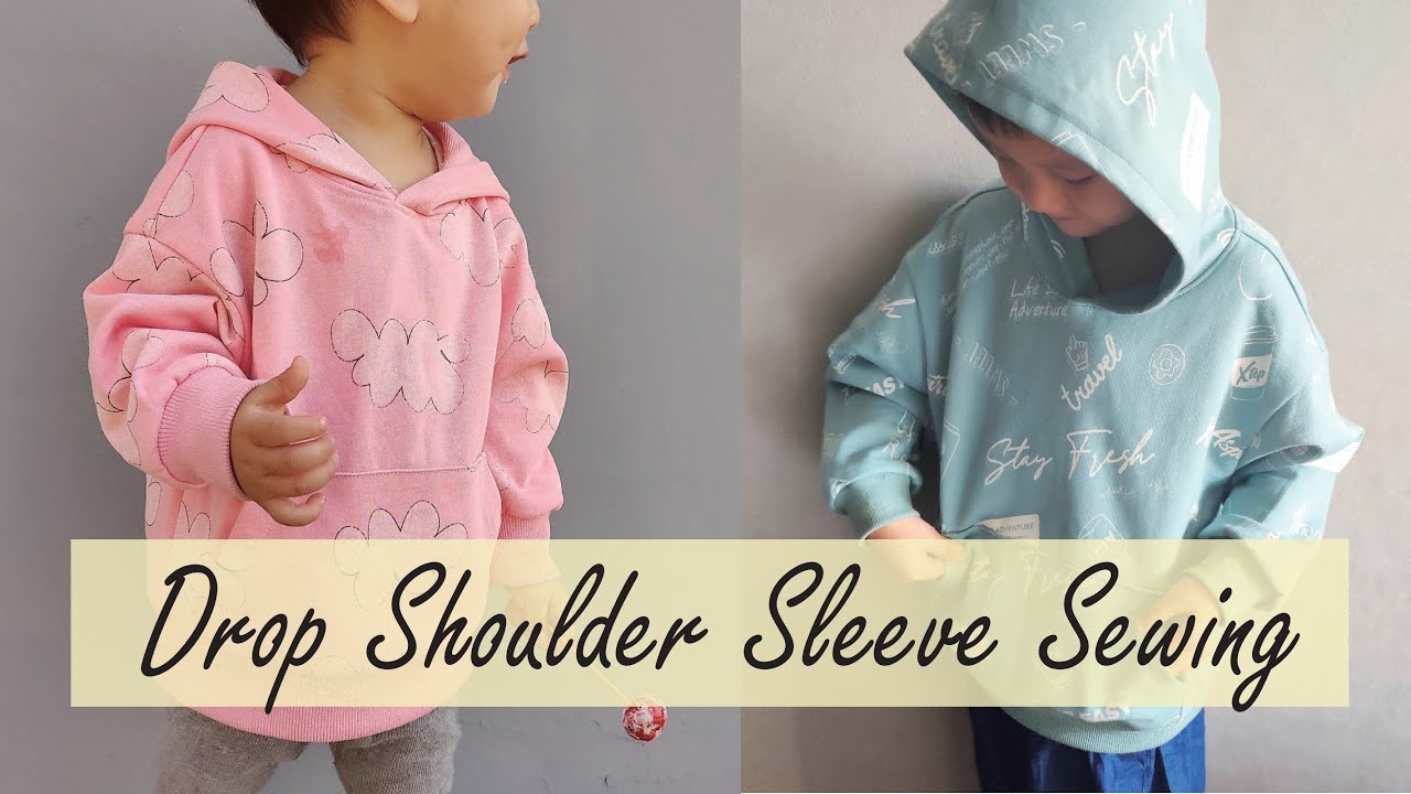 Drop Shoulder Sleeve Sewing - YouTube
