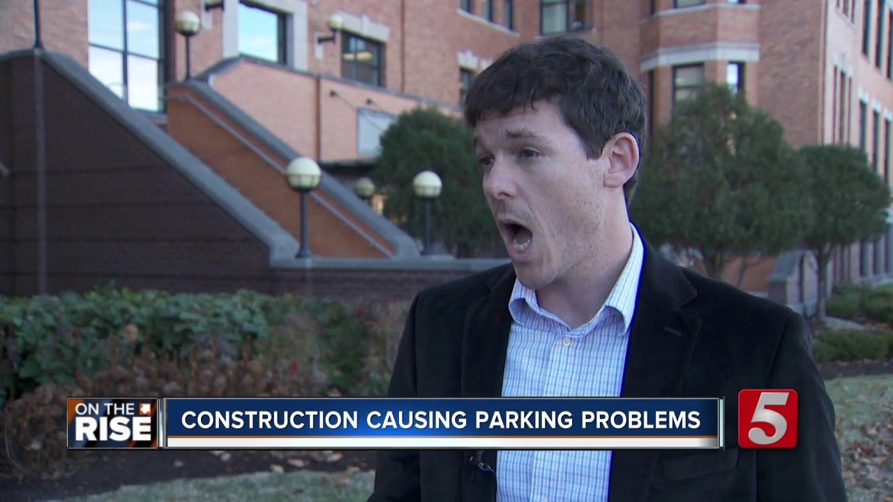 Construction causing parking problems in Nashville - YouTube