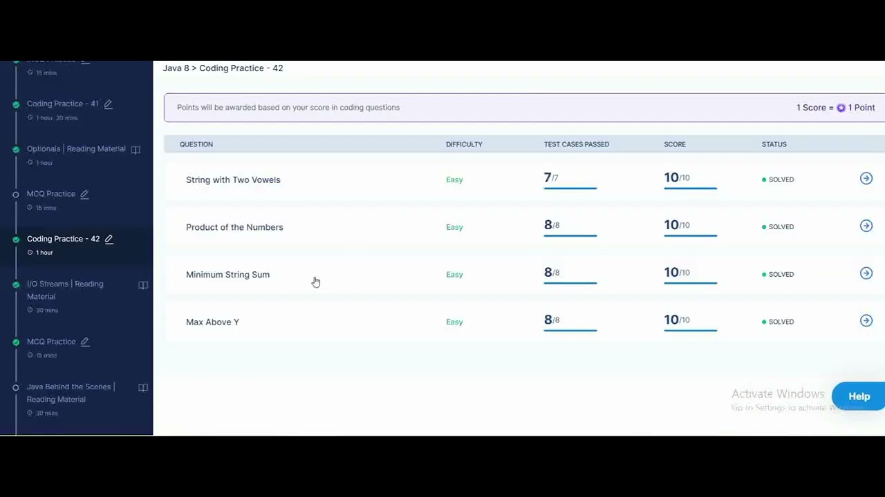 Coding Practice 42 Java Fundamentals Qa Automation Testing Nxtwave 2868