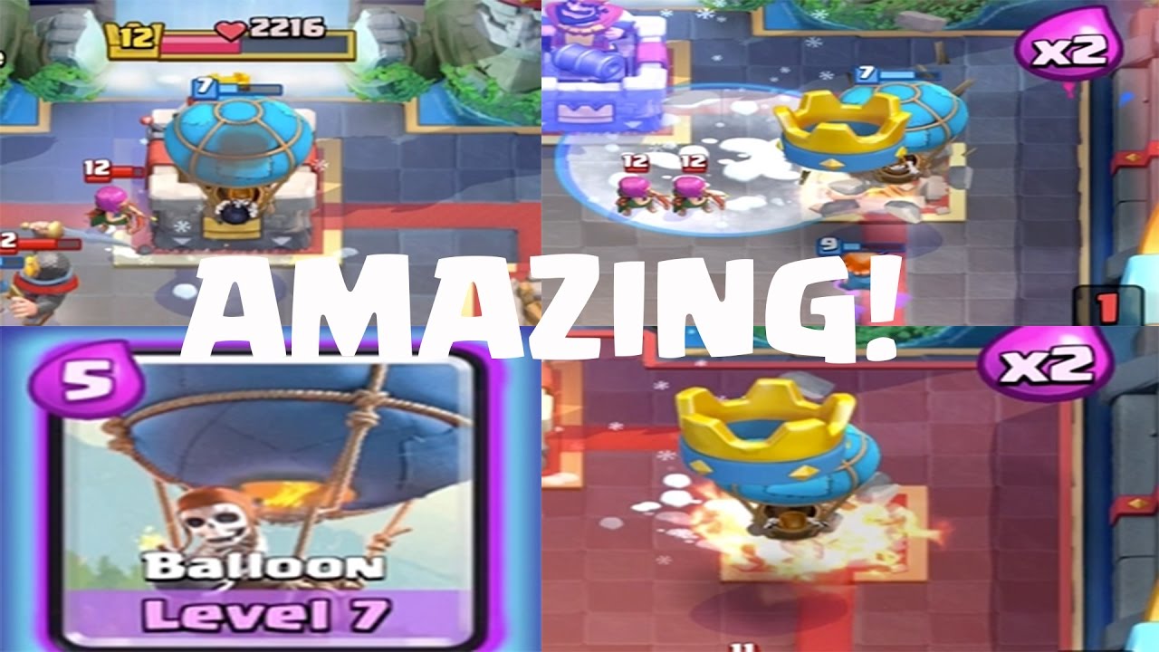BALLOON LEVEL 7!!! // Clash Royale - YouTube