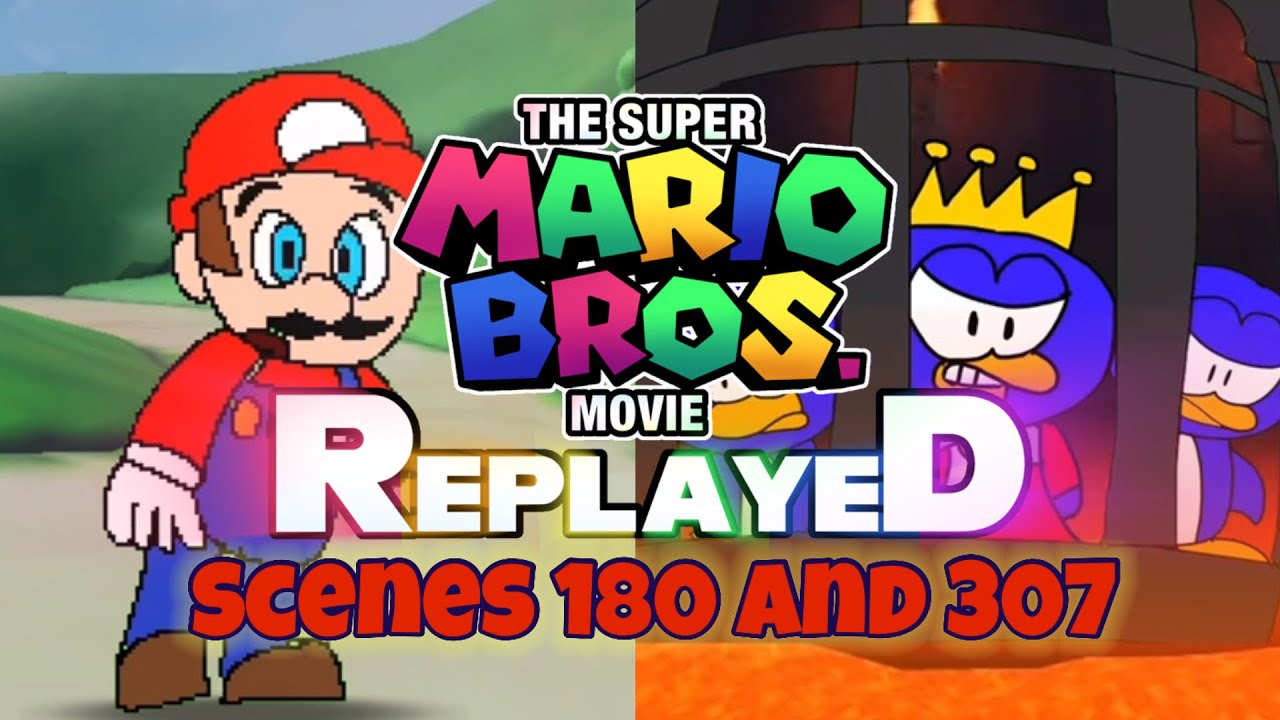 The Super Mario Bros Movie Replayed - Scenes 180 and 307 - YouTube