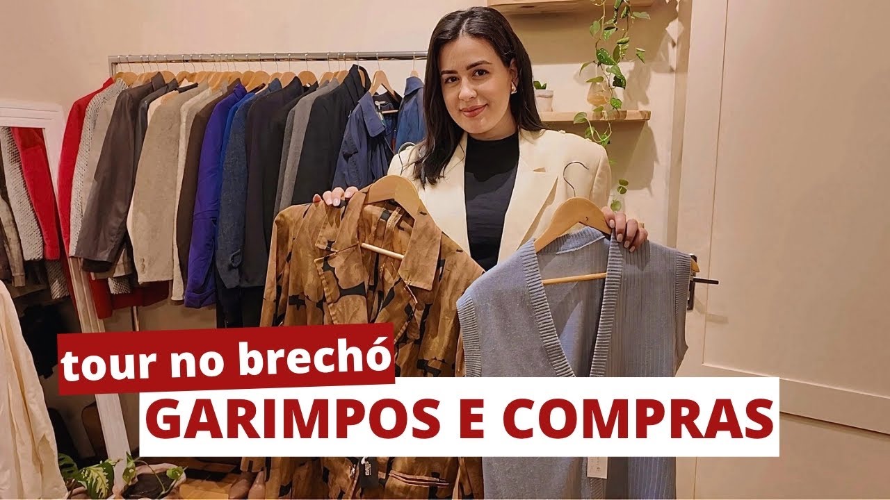 ACHADOS EM BRECHÓ 😍 Conhecendo um novo brechó na minha cidade! - YouTube