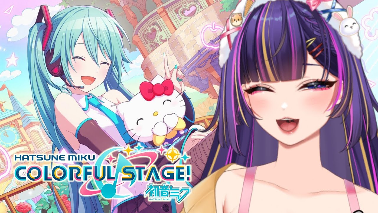 LETSSGO GACHA! | Hatsune Miku: Colorful Stage x SANRIO COLLAB - YouTube