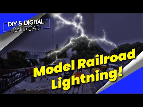 How did I make those Model Railroad Lightning Effects? - YouTube