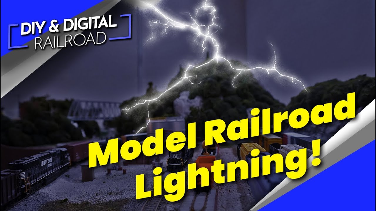 How did I make those Model Railroad Lightning Effects? - YouTube