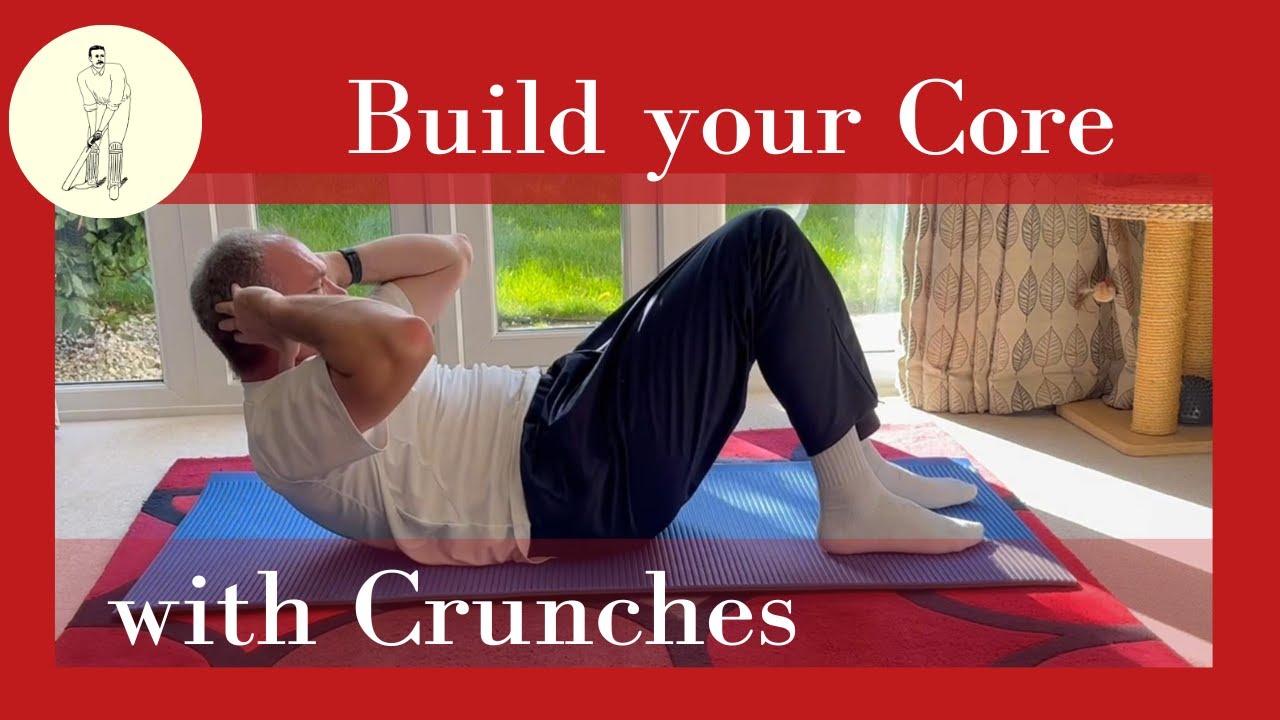 Strengthen your core muscles to help your cricket balance - YouTube