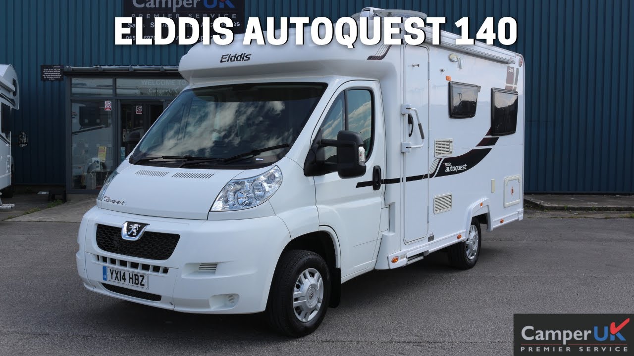 2014 Elddis Autoquest 140 Motorhome For Sale at Camper UK - YouTube