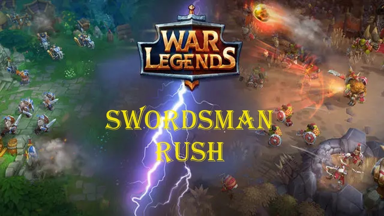 War Legends: Swordsman Rush. FASTEST and MOST FUN STRATEGY! - YouTube