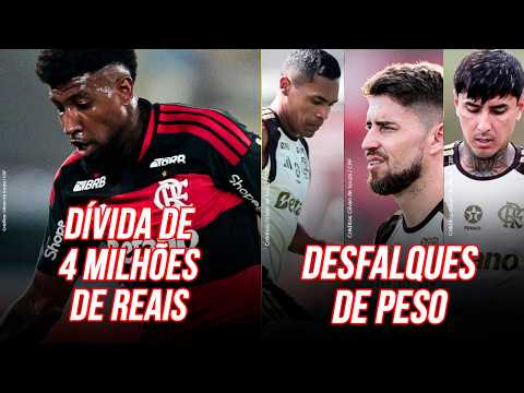 EMERSON ROYAL PODE SER SUSPENSO POR CONTA DE DÍVIDA COM EMPRESÁRIO? | MUITOS  DESFALQUES NO FLAMENGO