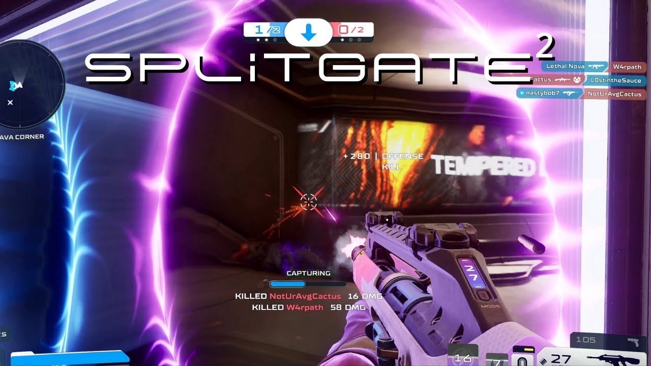 Trying my best to Split gates | Splitgate 2 Alpha Gameplay - YouTube