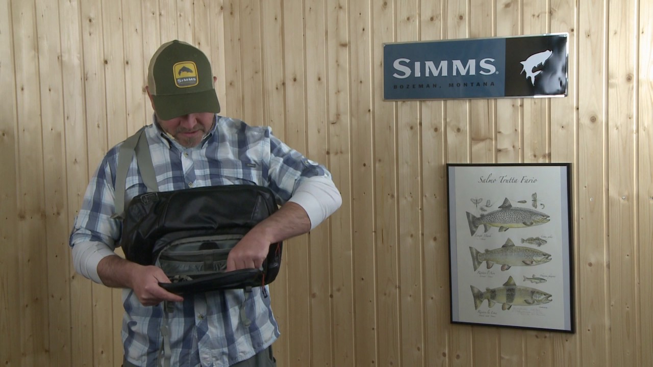 Simms G4 Pro Sling Pack Deutsch - YouTube