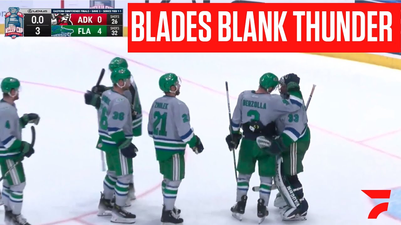 Florida Everblades Inch Closer To Three-Peat, Shut Out Adirondack ...