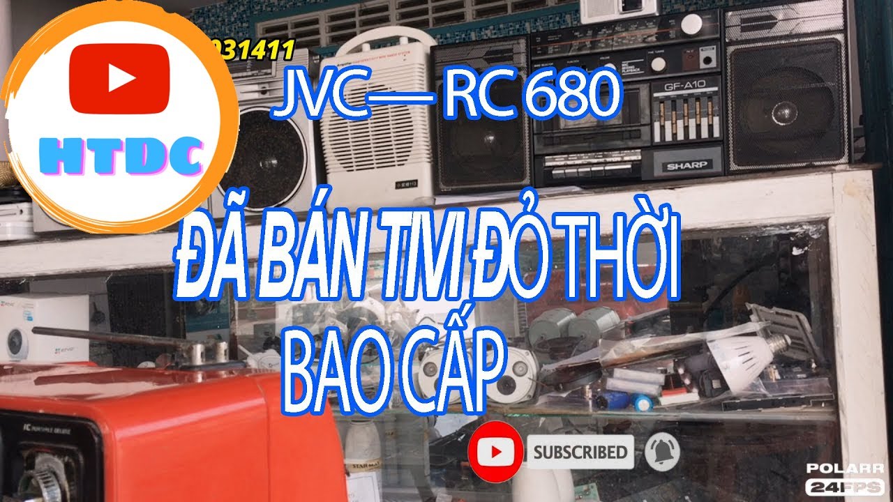 TIVI ĐỎ THỜI BAO CẤP - VÀ CASSETTE JVC - RC 680 - YouTube