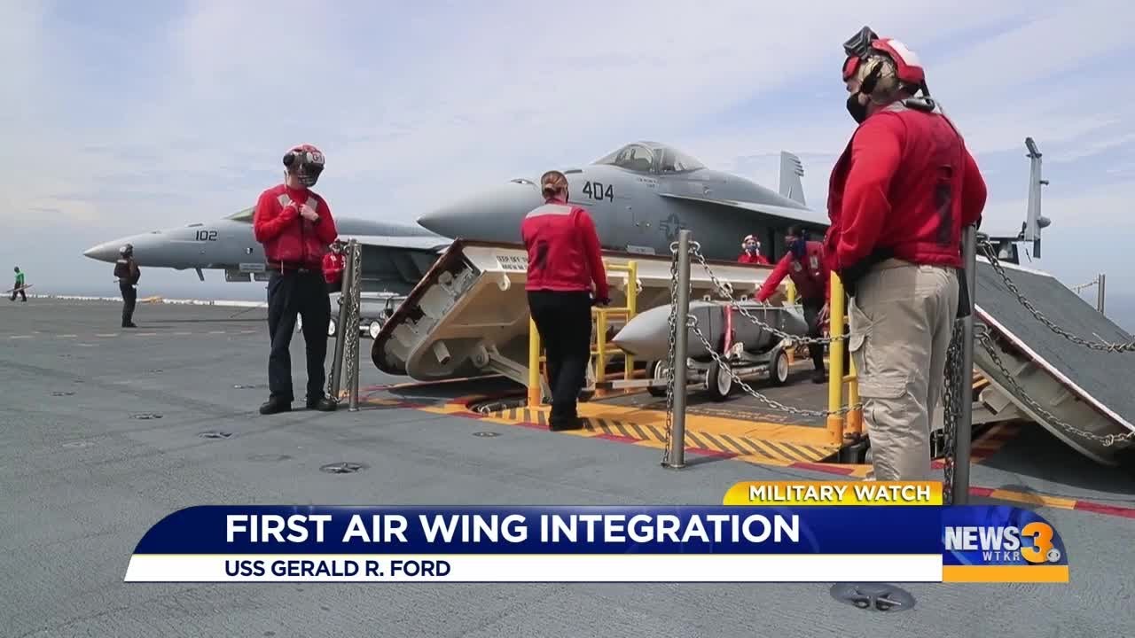 First Air Wing integration - YouTube