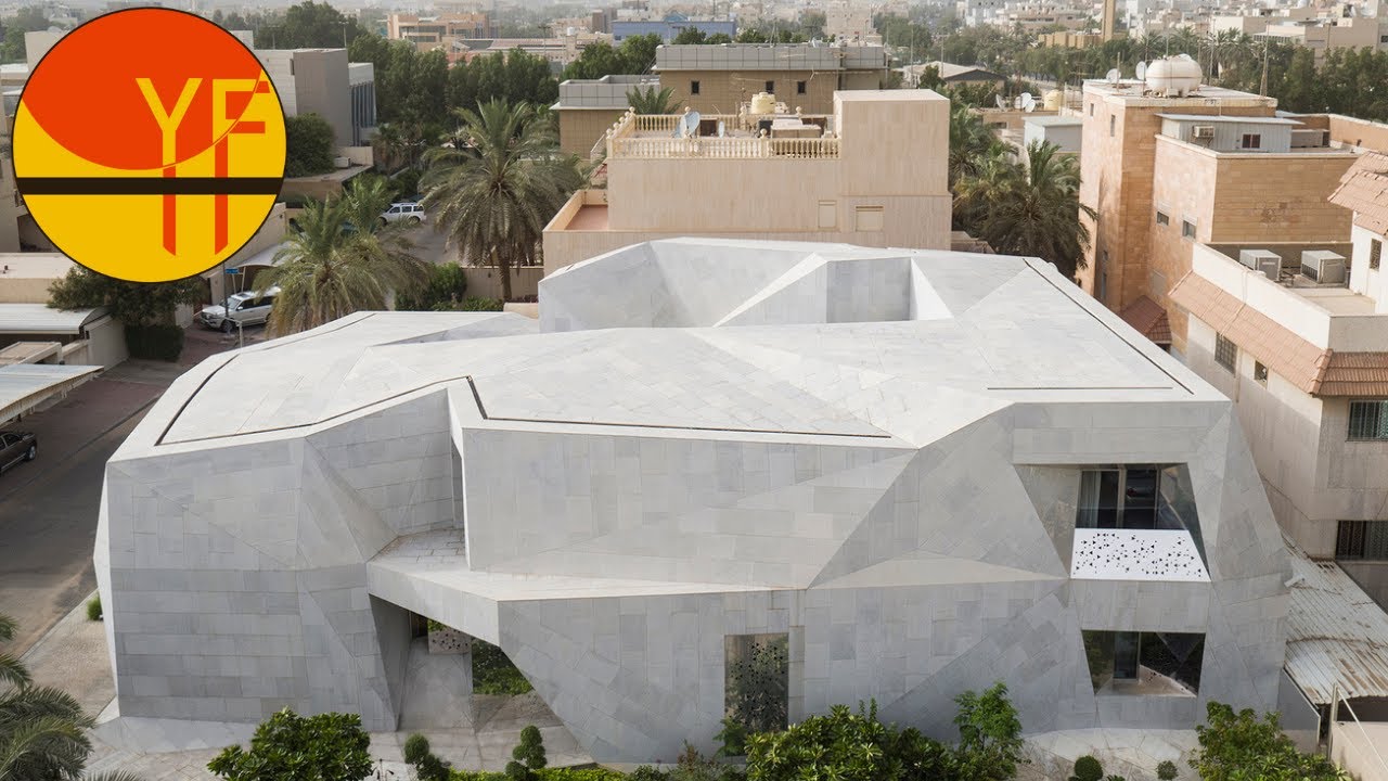 Tour In Rock House By AGi Architects In KUWAIT - YouTube