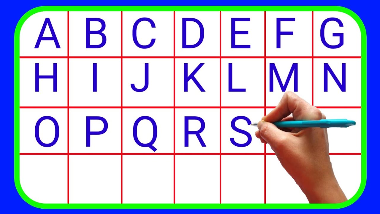 ABCD A To Z Learning Made Simple! Watch, Sing & Learn - YouTube