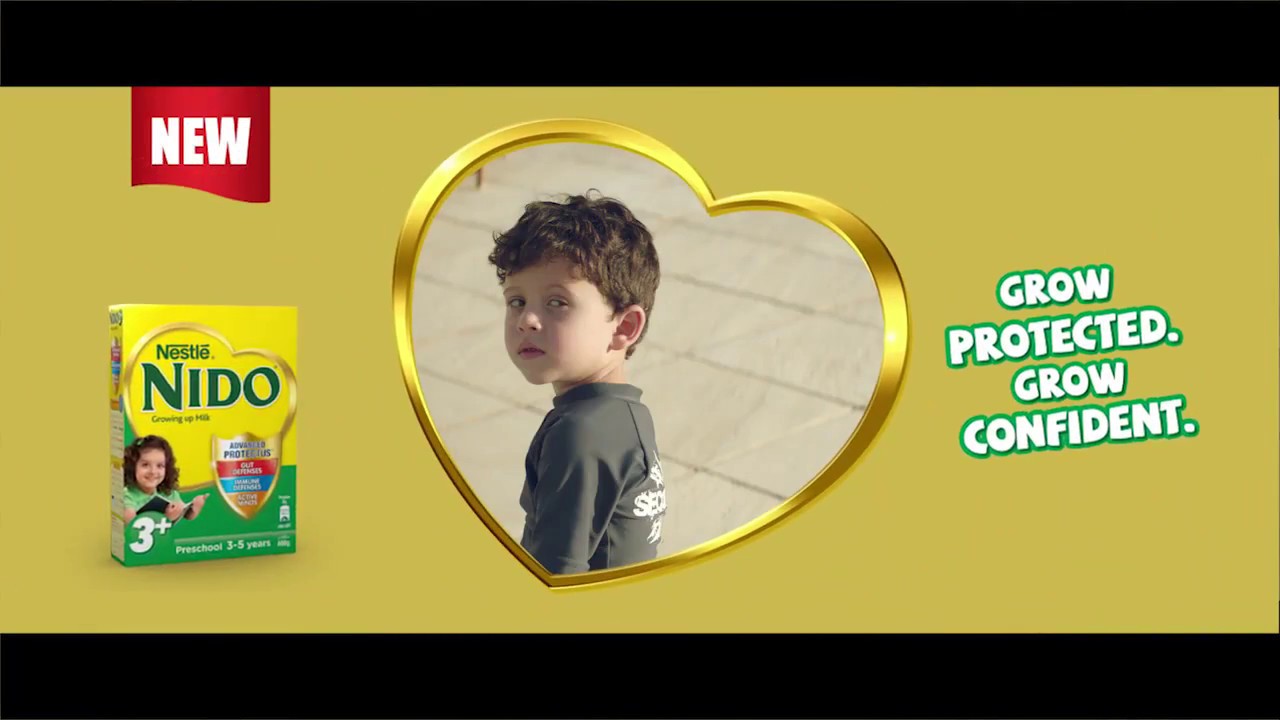 NESTLÉ NIDO 3+ GROW PROTECTED. GROW CONFIDENT - YouTube