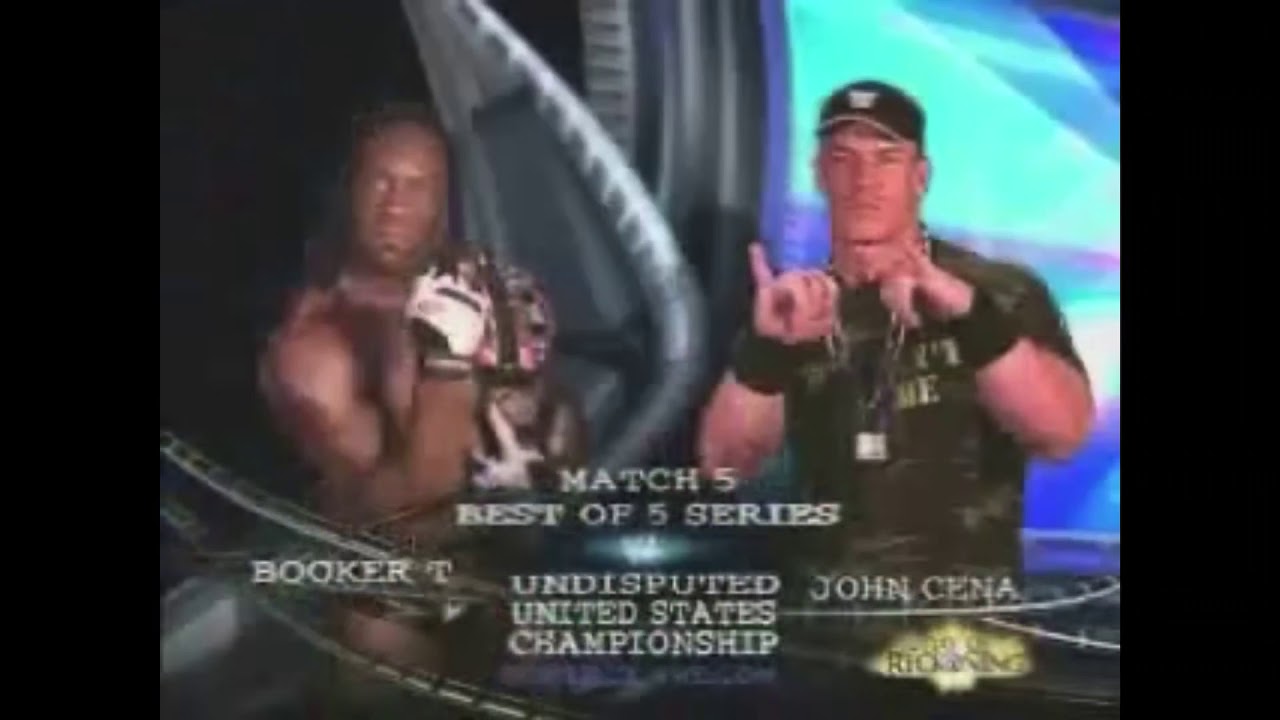WWE No Mercy 2004 match card - YouTube