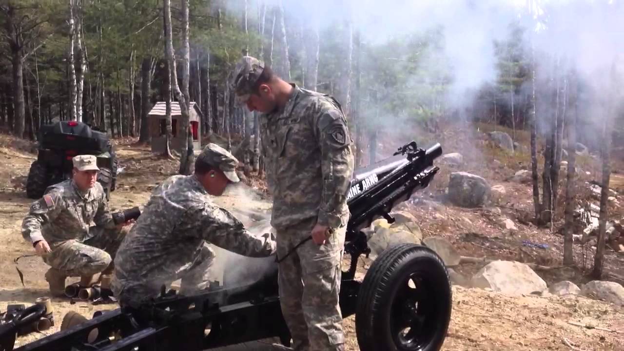 75mm Ceremonial Pack Howitzer - YouTube