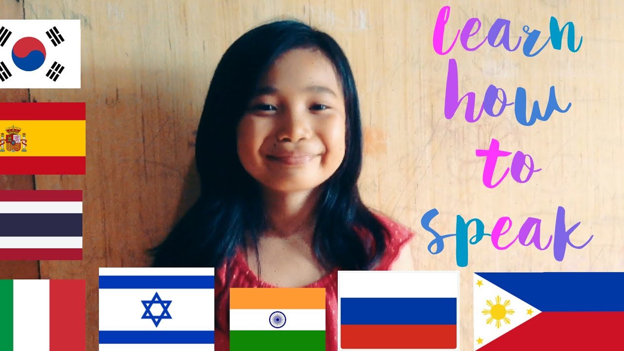 How to introduce yourself in different languages [Full Version] - YouTube