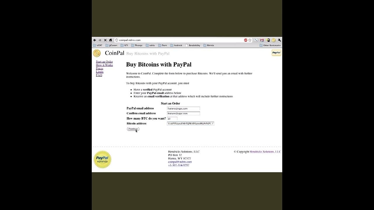 Buying BTC 2010 for 30 cents - YouTube