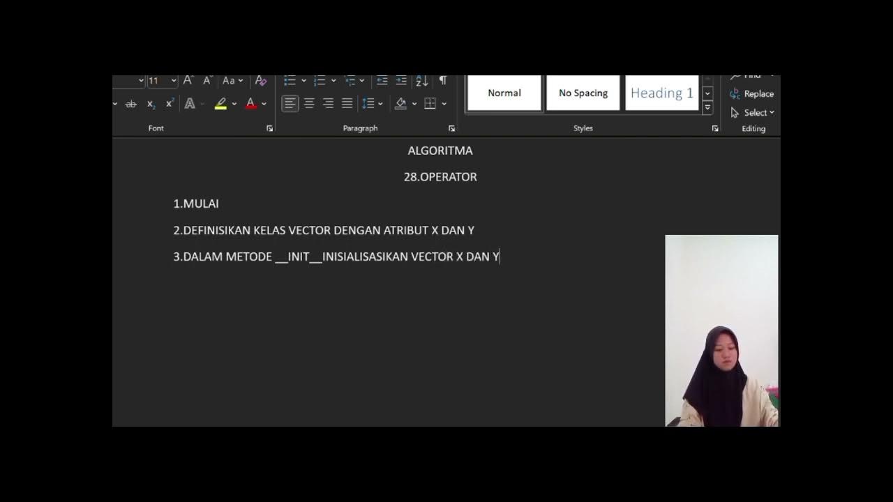 28.operator (operator overloading) (UAS) Difha - YouTube