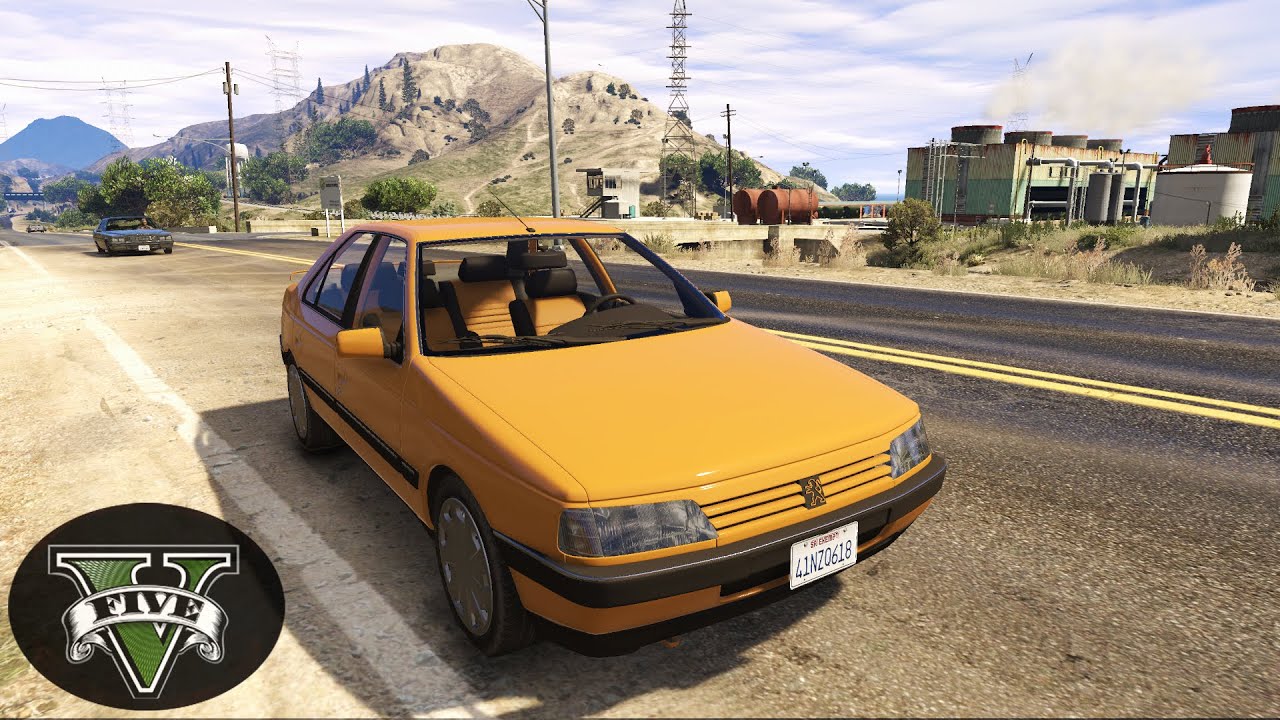 1988 Peugeot 405 SR (mod) - GTA V - YouTube