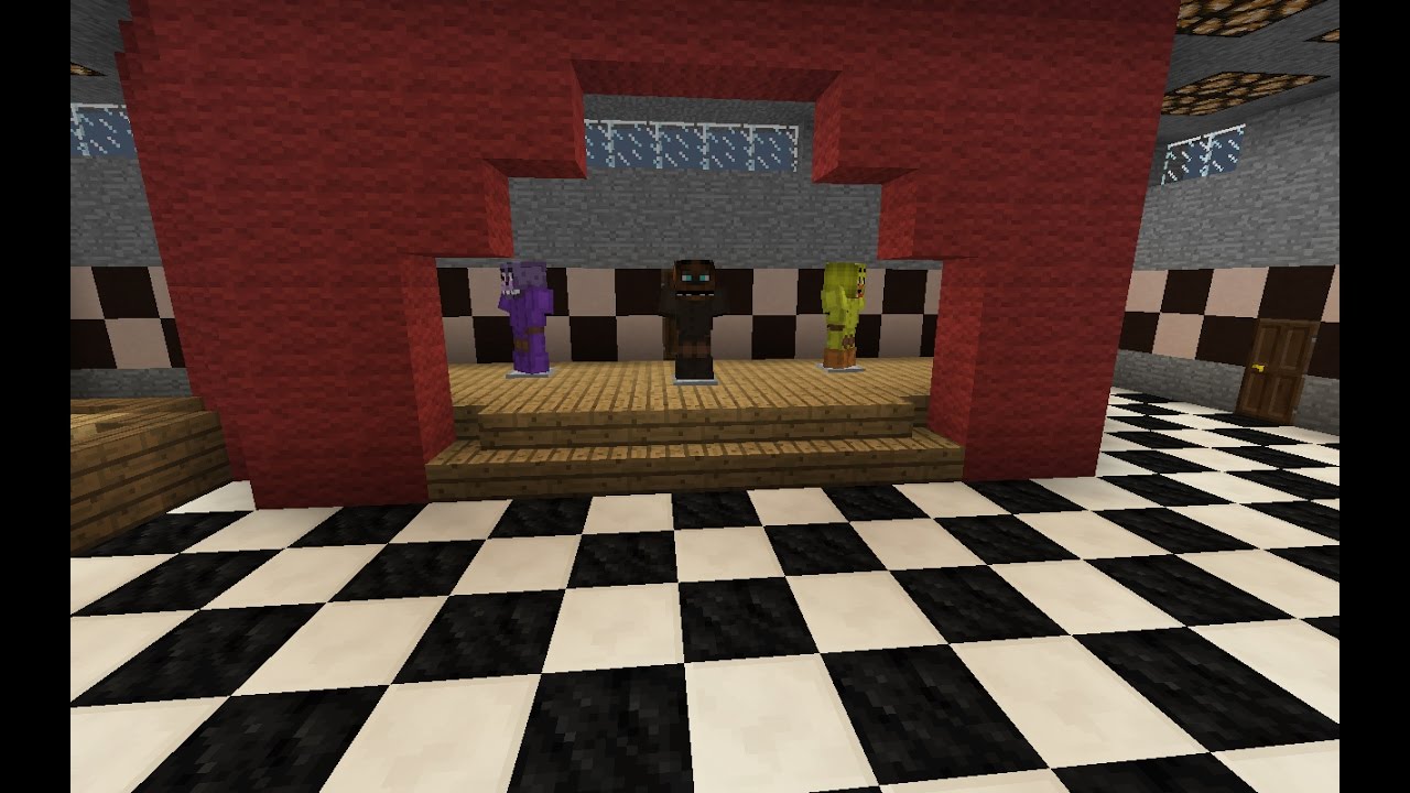 Minecraft FNAF Fan Map 2 - YouTube