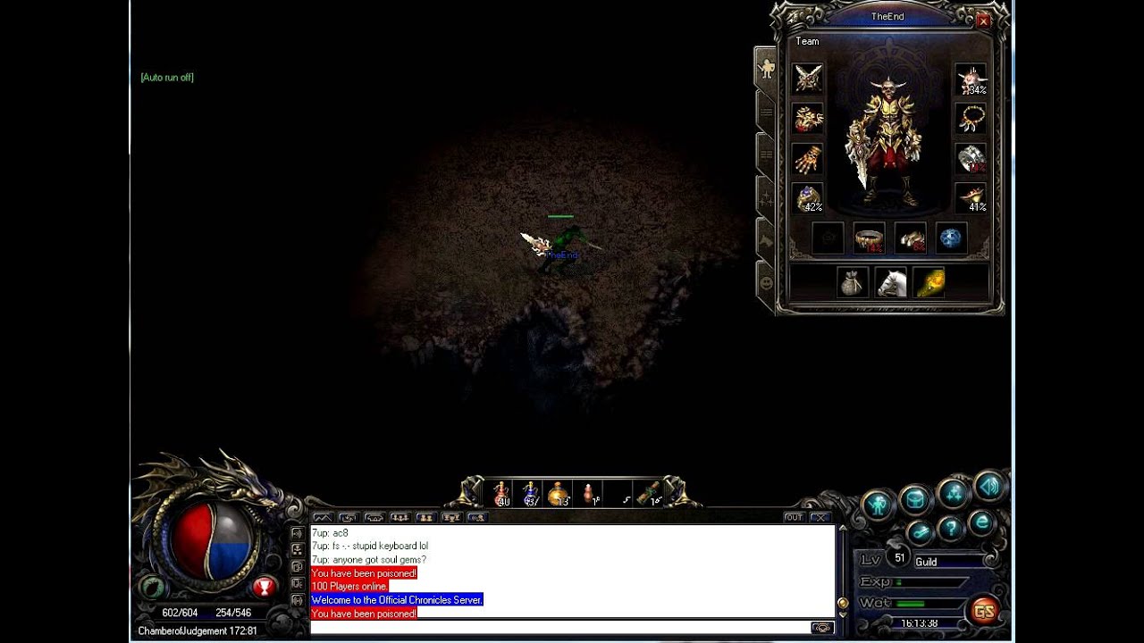 Demon Warlock double Legend of Mir Chronicles - YouTube