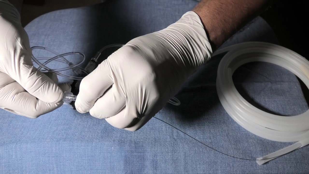 Bifurcation Stenting with a Single Indeflator Technique - YouTube