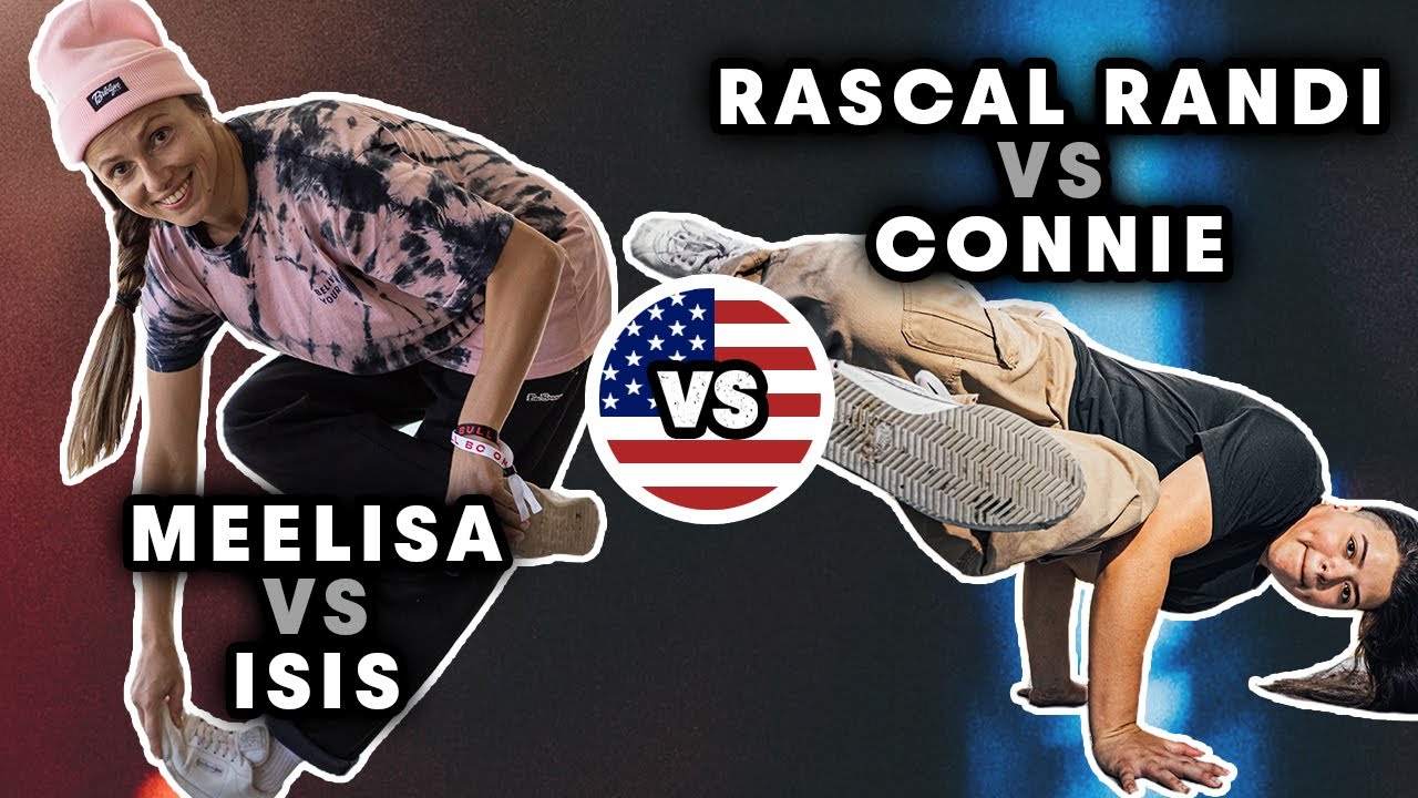 Isis vs. Meelisa & Rascal Randi vs. Connie | Red Bull BC One Cypher USA ...