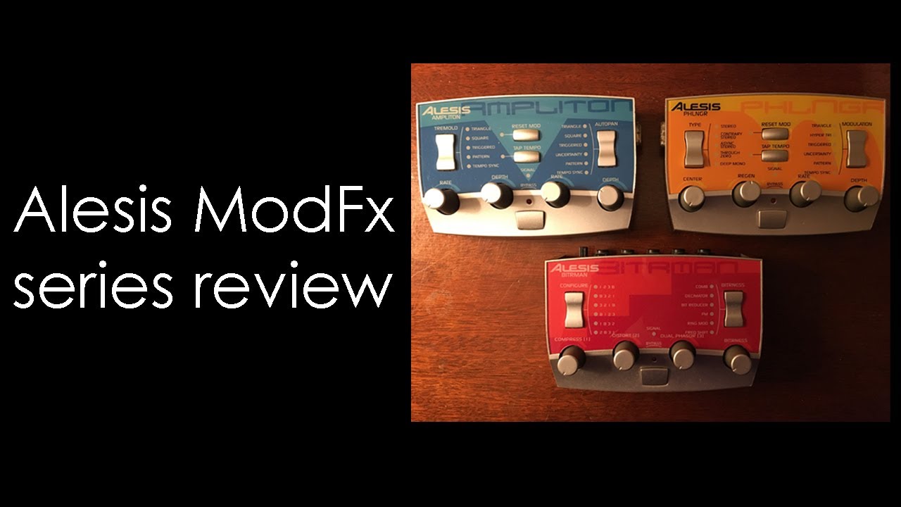 Alesis ModFx series review - YouTube