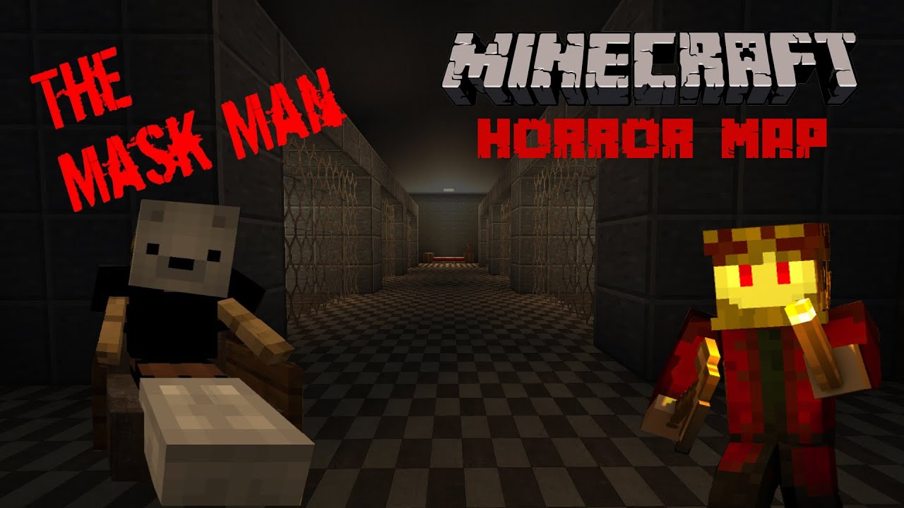 What lies behind that Bear Mask...? The Mask Man (Minecraft Horror Map ...