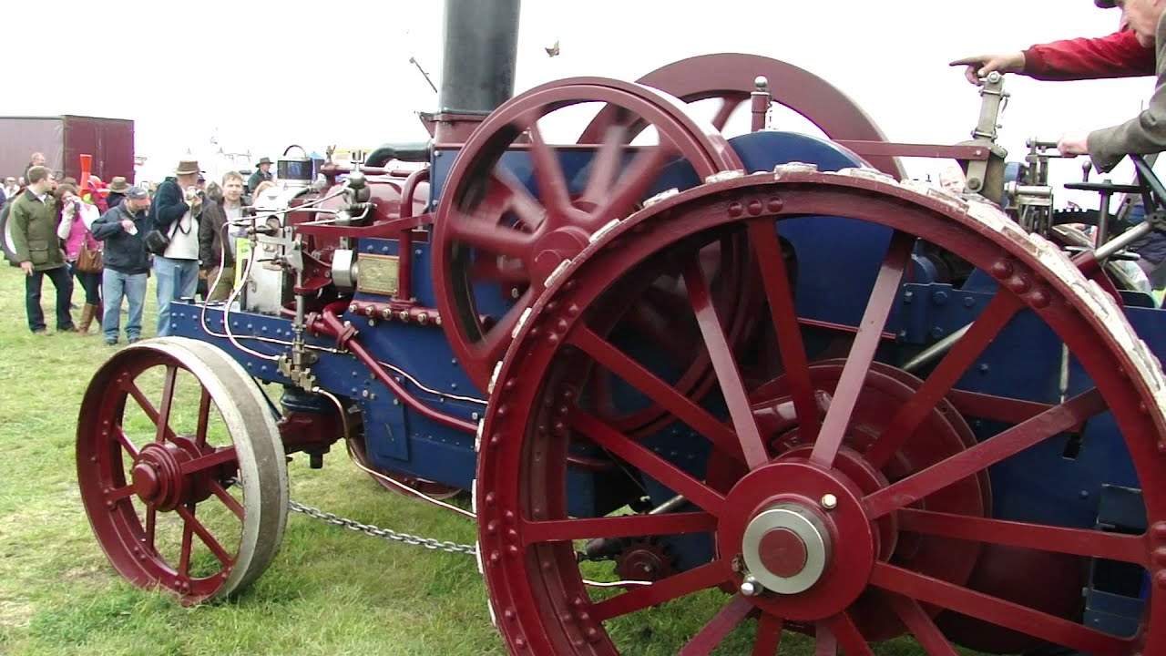 1897 Hornsby Ackroyd Oil Tractor Engine - YouTube