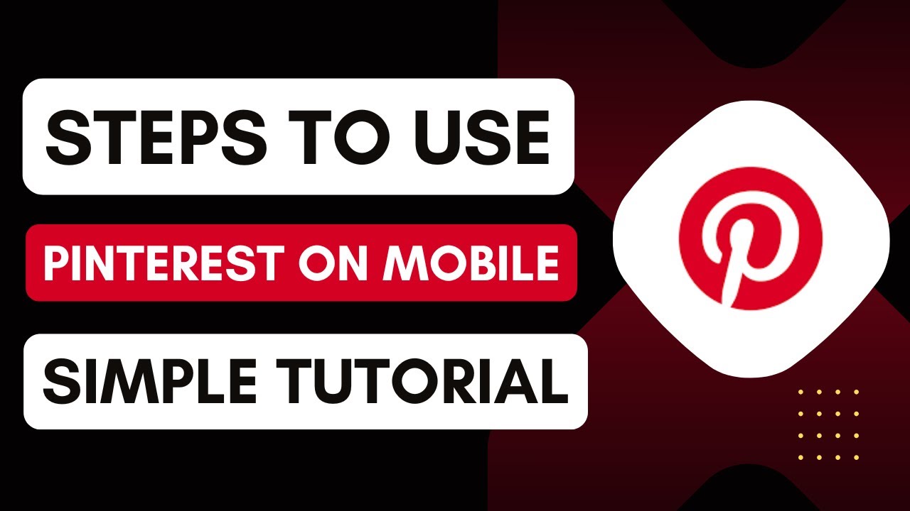 How To Use Pinterest On Mobile - YouTube