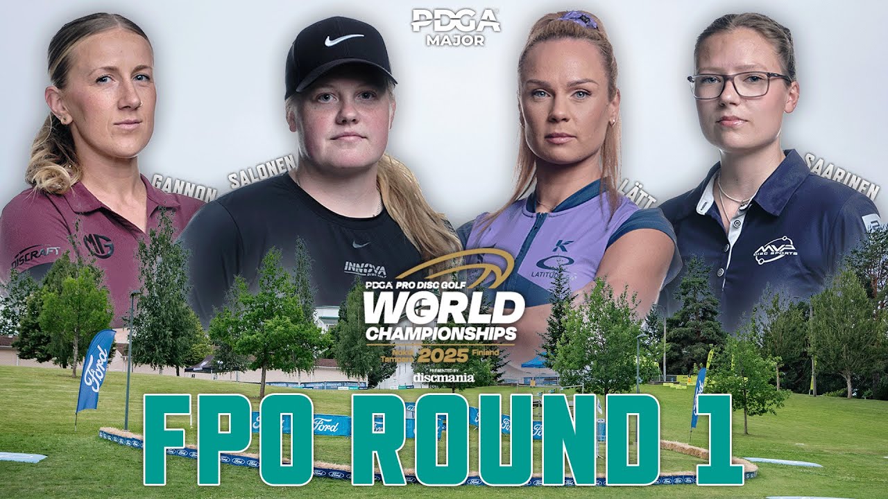 Round 1, FPO | 2025 PDGA Pro World Championships - YouTube