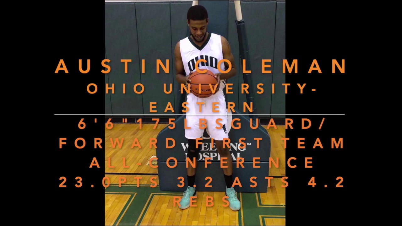 AUSTIN COLEMAN HIGHLIGHTS 2019-2020 OHIO UNIVERSITY-EASTERN - YouTube