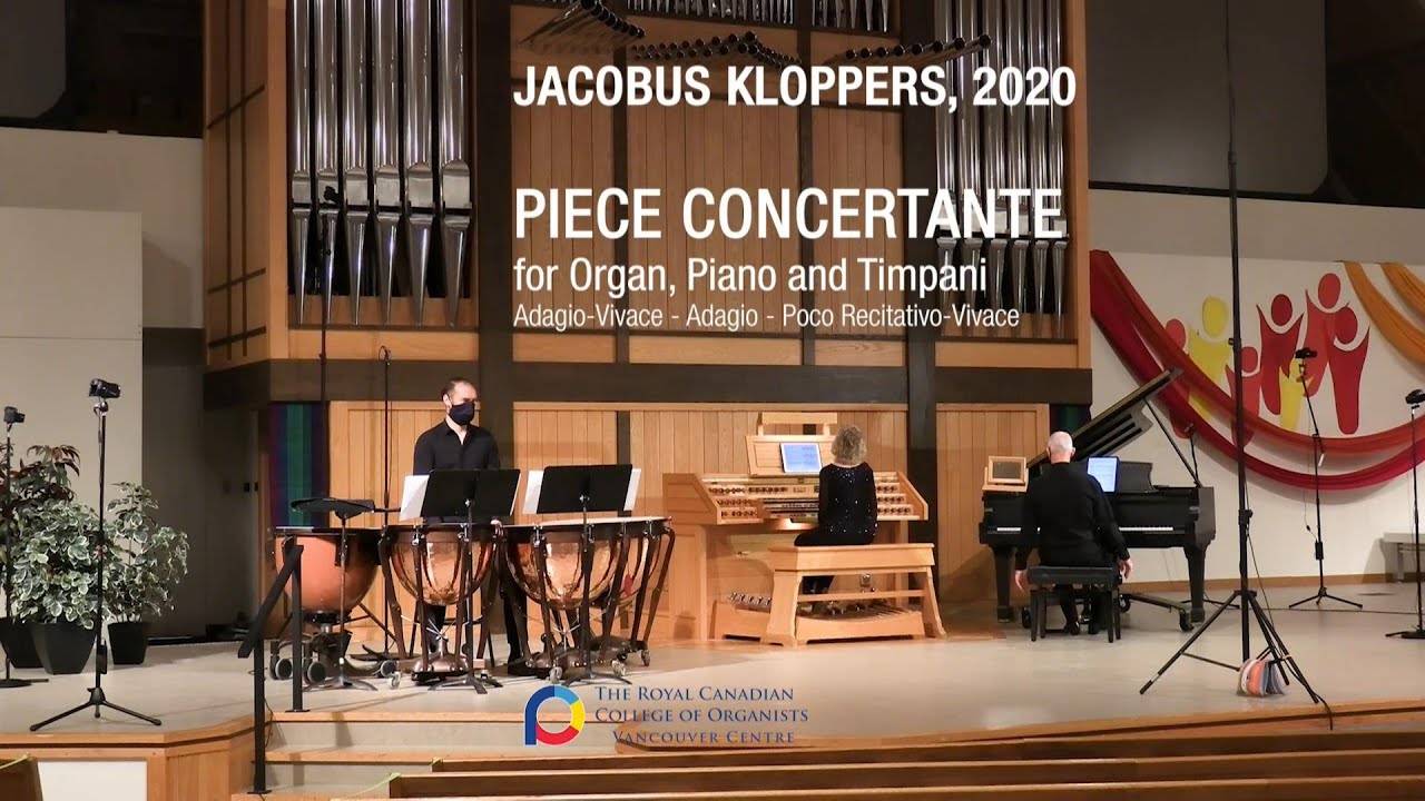 Jacobus Kloppers, Piece Concertante (2020) with Duo Majoya and Mark ...