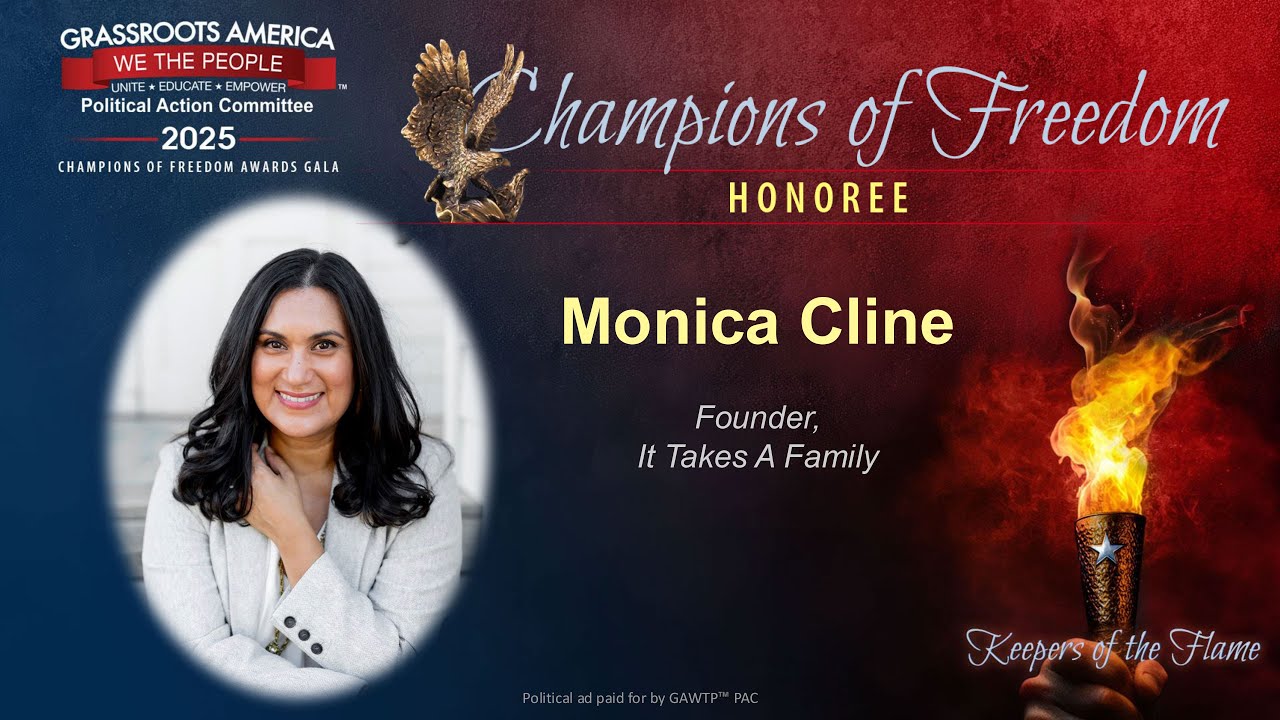 2025 Champion of Freedom - Monica Cline - YouTube