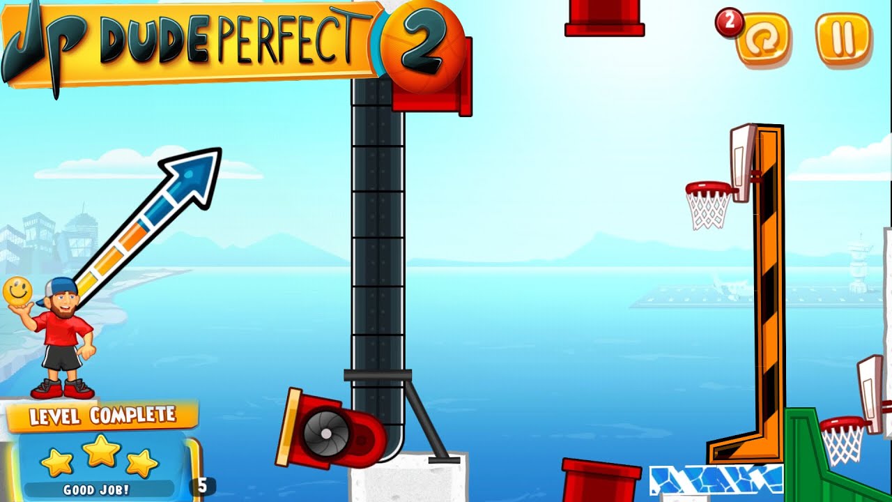 Dude Perfect 2: Level 37 / 3 Stars [Android] Gameplay HD - YouTube