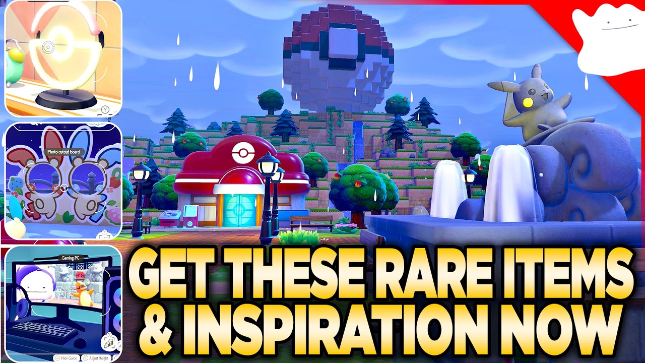 Get These Rare Items & Inspiration in Pokopia NOW! - YouTube